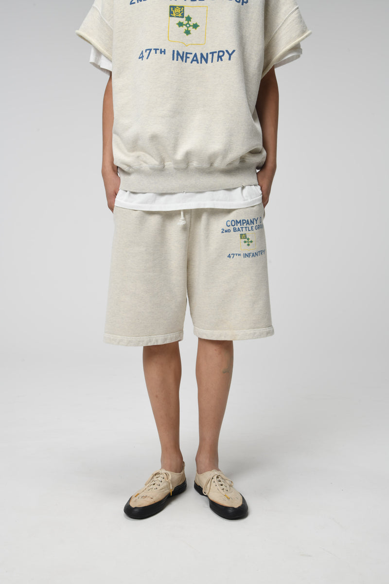47TH INFANTRY REGIMENT SWEAT SHORTS – C30 - BOW WOW, RECOGNIZE FLAGSHIP ...