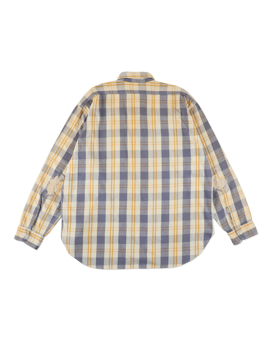 UNIQUE POCKET CHECKED FLANNEL SHIRT AGED – C30 - BOW WOW, RECOGNIZE ...
