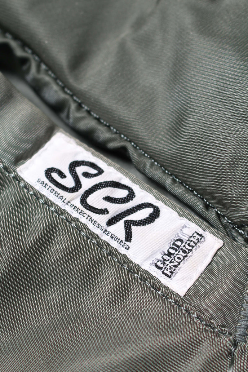 GOOD ENOUGH SCR BASIC - SCR MA-1 90s – C30 - BOW WOW, RECOGNIZE ...