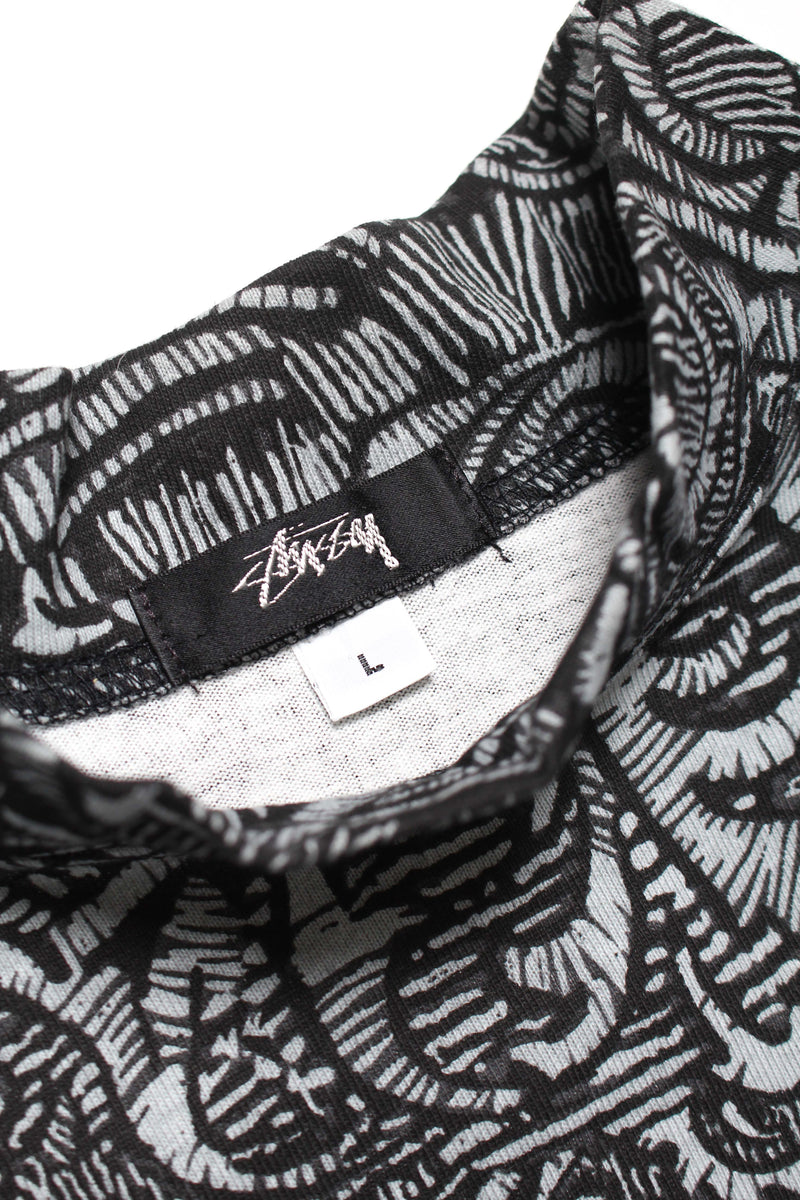 STUSSY DRAWING PATTERN MOC NECK TEE 80s-early 90s DEADSTOCK – C30 - BOW ...